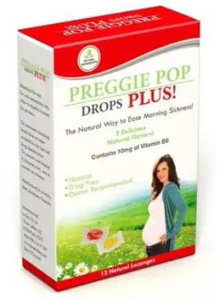 Preggie Pop Drops PLUS! (12 ct box)